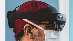 Mixed reality surgical visualization device provides 3D imaging and ...