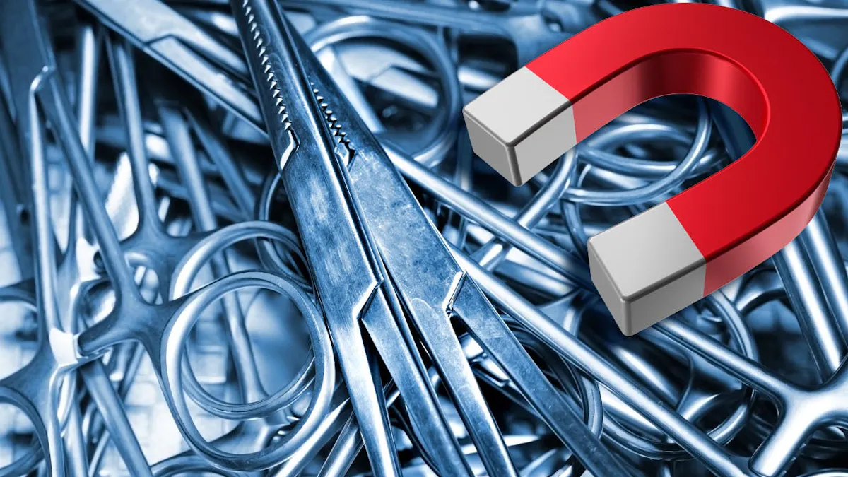 Magnetized Surgical Instruments | Healthcare Purchasing News